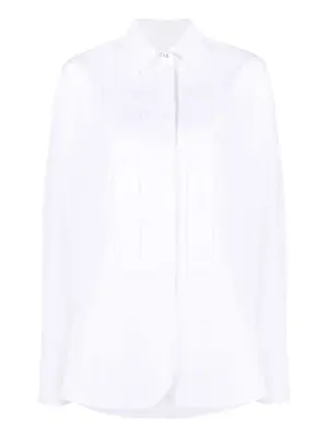 JIL SANDER Long-sleeve Button-down Shirt - White