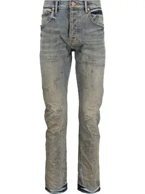 PURPLE BRAND Distressed Slim-fit Jeans - Blue