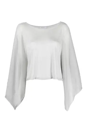 Fabiana Filippi Wide-sleeve Sweater - Silver
