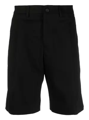 GOLDEN GOOSE Cotton Chino Shorts - Black