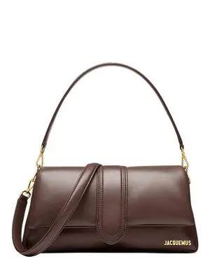 Jacquemus Le Bambimou Puffed Flap Bag Medium Brown