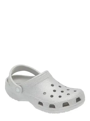 CROCS CROCS Classic Glitter Clog Silver Glitter
