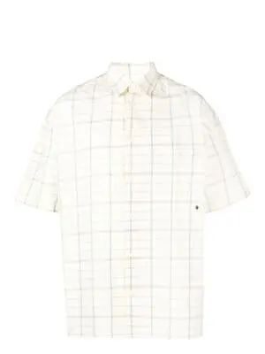 ÉTUDES STUDIO Plaid-check Print Shirt - Neutrals