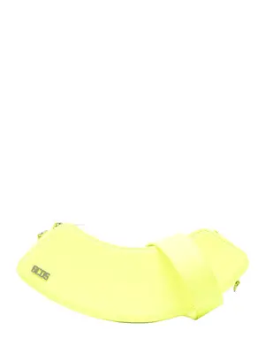 Gcds Comma Medium Shoulder Bag - Yellow