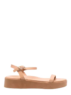 ANCIENT GREEK SANDALS Irida Buckle-fastened Sandals - Neutrals