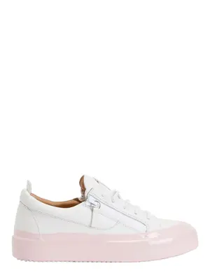 GIUSEPPE ZANOTTI Frankie Match Low-Top Sneakers White