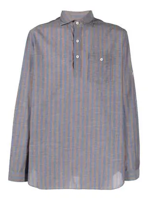 LARDINI Striped Cotton Shirt