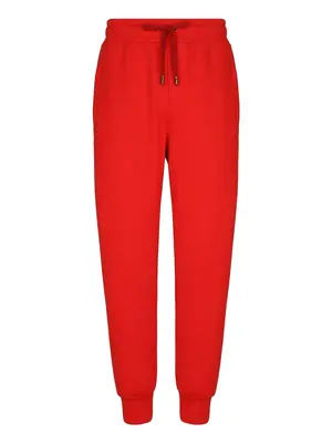 Dolce & Gabbana Logo-embossed Track Pants - Red