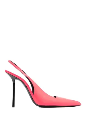Saint Laurent Kiss 105 Slingback Pumps - Pink