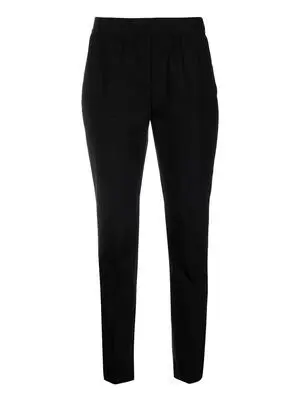 TWINSET Logo-plaque Detail Trousers - Black