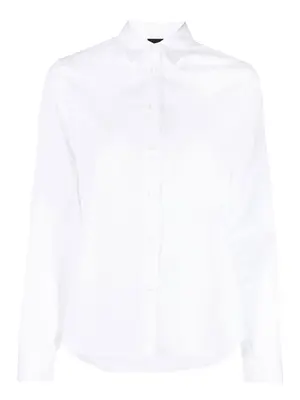 Aspesi Long-sleeve Cotton Shirt - White