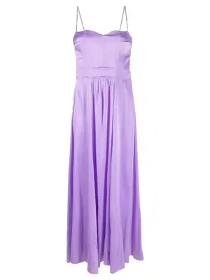 FORTE_FORTE Forte Forte A-Line Silk-Blend Dress