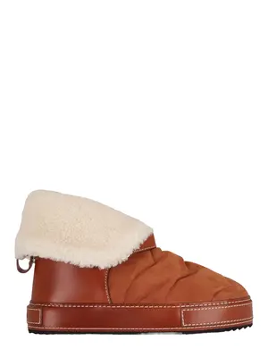 Chloé Maxie Shearling Boots - Brown