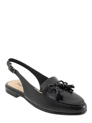 Trotters Trotters Lillie Slingback Loafer Black