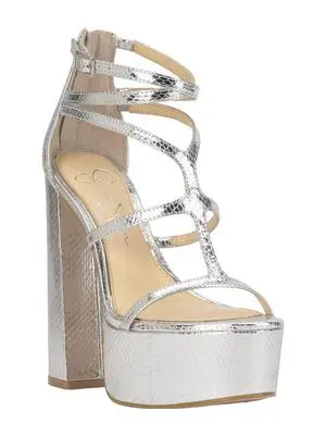 Jessica Simpson Aamina Platform Sandal Silver