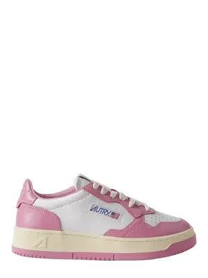 AUTRY Autry Medalist Low Leather Sneakers Pink