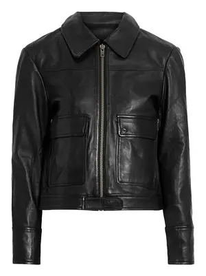 MUUBAA Muubaa Leather Jacket Black