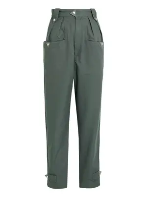 MARANT ETOILE Pulcie Tapered Pants - Grey Green