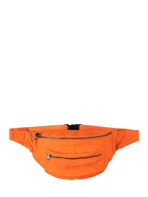 Supreme X Barbour Waxed Cotton Belt Bag - Orange