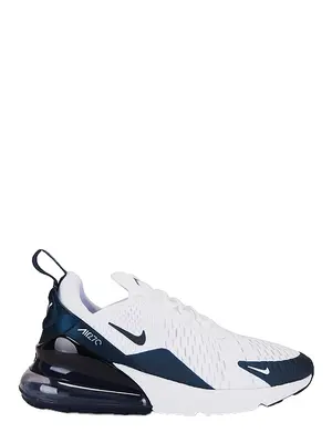Nike Nike Air Max 270 Sneakers In White.  White  Armory Navy  & Ashen Slate