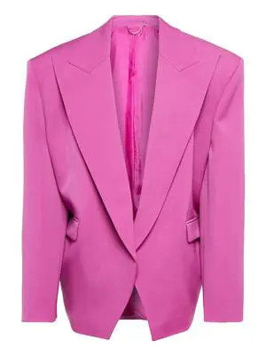 Magda Butrym Oversized Wool Blazer - Pink