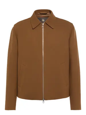 LORO PIANA Loro Piana Maurin Virgin Wool Blouson Jacket