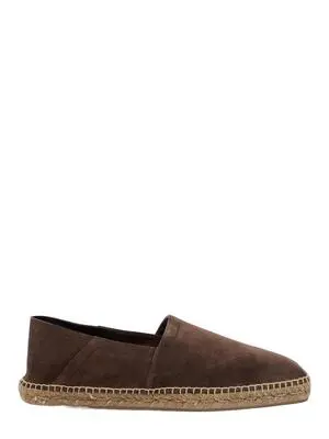 TOM FORD Barnes Suede Espadrilles - Brown