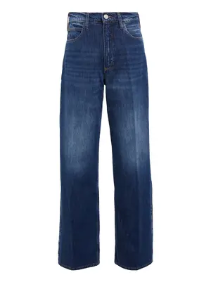 FRAME Le High 'n' Tight Wide-leg Jeans - Blue