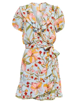 Poupette St Barth Floral Minidress - Multicoloured