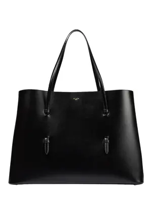 Alaïa Large Leather Tote Bag - Black