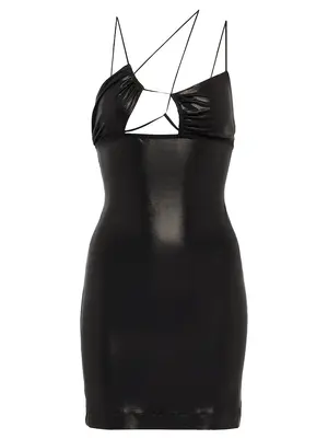 NENSI DOJAKA Cutout Mini Dress - Black