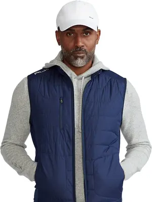 Ralph Lauren Hybrid Mockneck Vest French Navy