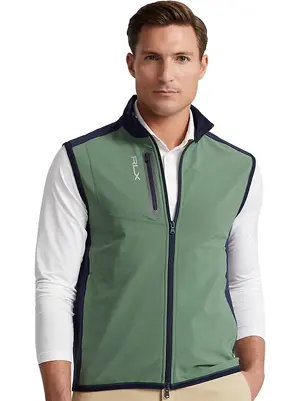 Ralph Lauren Hybrid Mockneck Vest Navy/green
