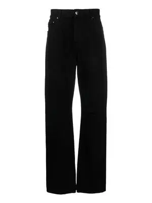 Amiri Five-pocket Straight Jeans - Black