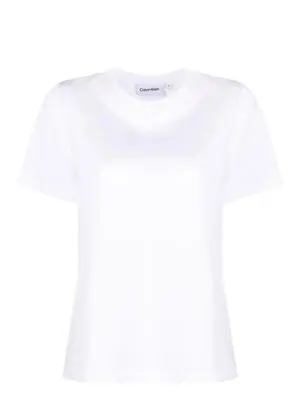 Calvin Klein Plain Cotton T-shirt - White