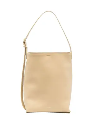 JIL SANDER Jil Sander Cannolo Leather Tote Bag