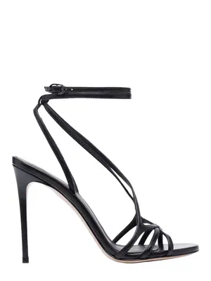 LE SILLA Belen 110mm Sandals - Black