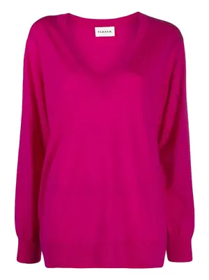 P.a.r.o.s.h Lisa V-neck Jumper - Pink