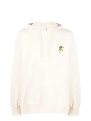 BARROW Embroidered Logo Hoodie - Neutrals