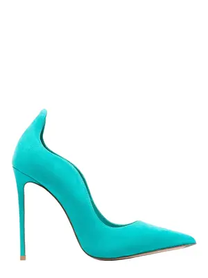 LE SILLA Ivy 110mm Suede Pumps - Blue