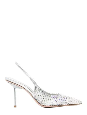 LE SILLA 80mm Gilda Crystal-Embellished Pumps