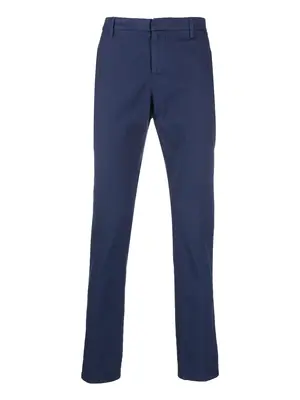 DONDUP Straight-leg Chino Trousers - Blue