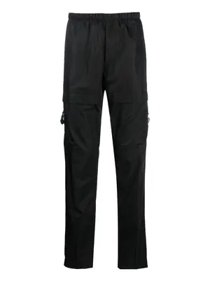 Givenchy 4g-buckle Straight-leg Cargo Trousers - Black