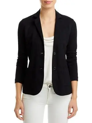 Majestic Filatures Two Button Blazer - Noir