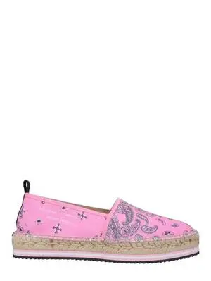 Kenzo Paisley Print Flatform Espadrilles - Pink