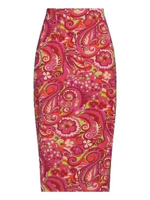 Dolce & Gabbana Midi Pencil Skirt - Pink