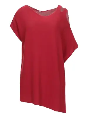 Rossopuro ROSSOPURO Knitted Lightweight Top Red