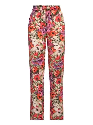 Blumarine Straight Leg Pants - Tomato Red