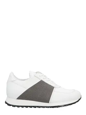 GIUSEPPE ZANOTTI Soft Leather Low-top Sneakers - White