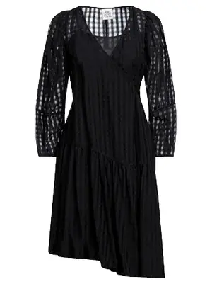 ATTIC AND BARN ATTIC AND BARN Mini Shirt Dress Black